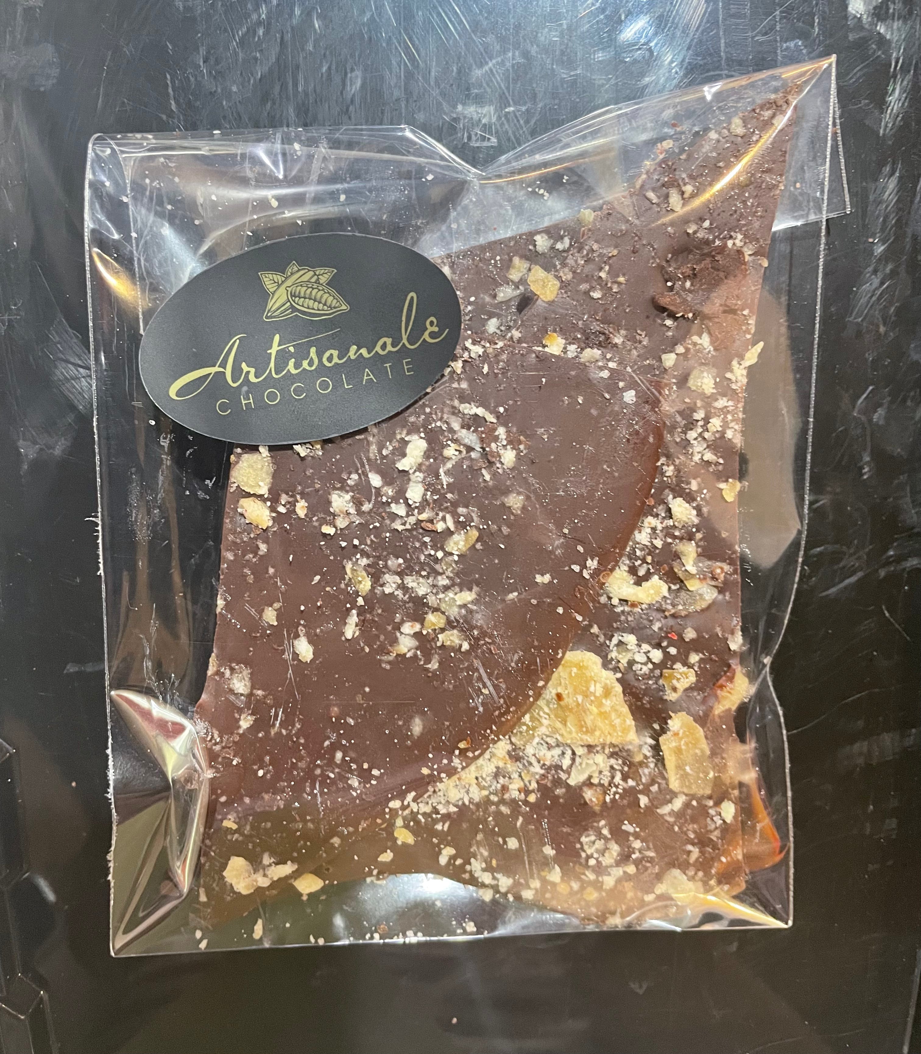 Lemon Myrtle and Ginger bars – Artisanale Chocolate